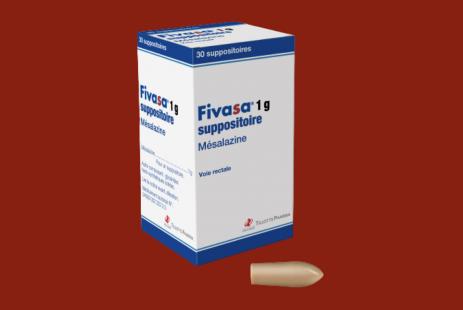 Fivasa 1 g suppositoire : 1 prise par jour | Le Quotidien du Pharmacien ...